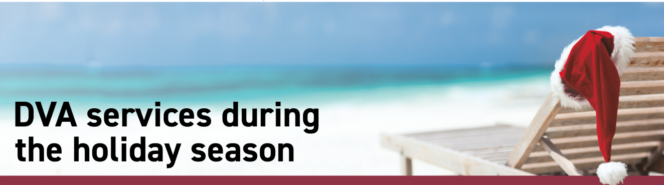 DVA services during the holiday season | Department of Veterans' Affairs